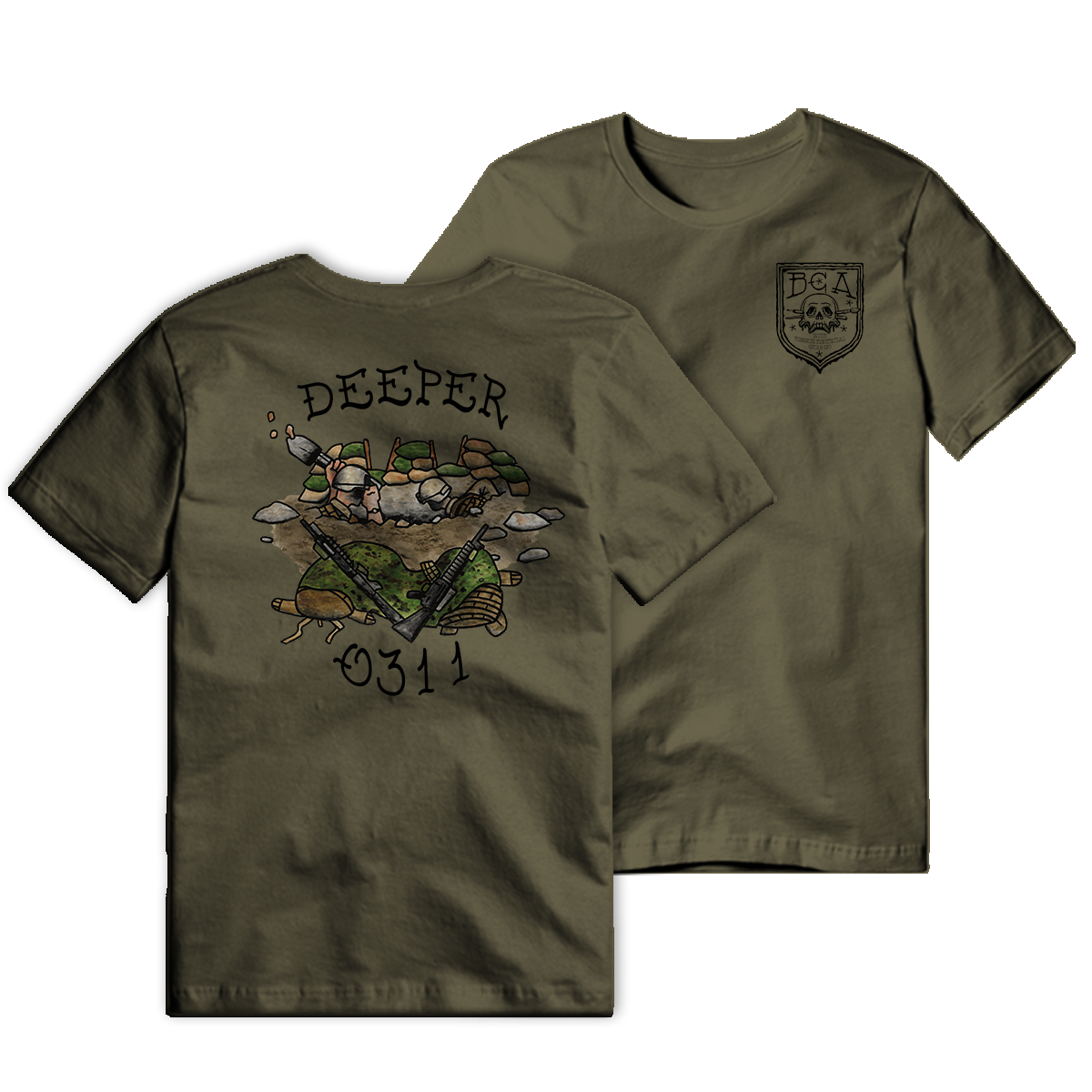 Deeper 0311 Tee – Mission Essential Gear
