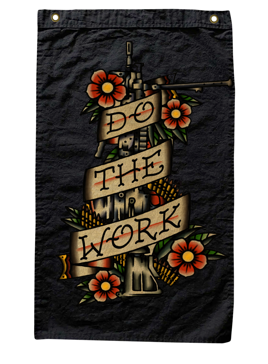 Do The Work Flag – Mission Essential Gear
