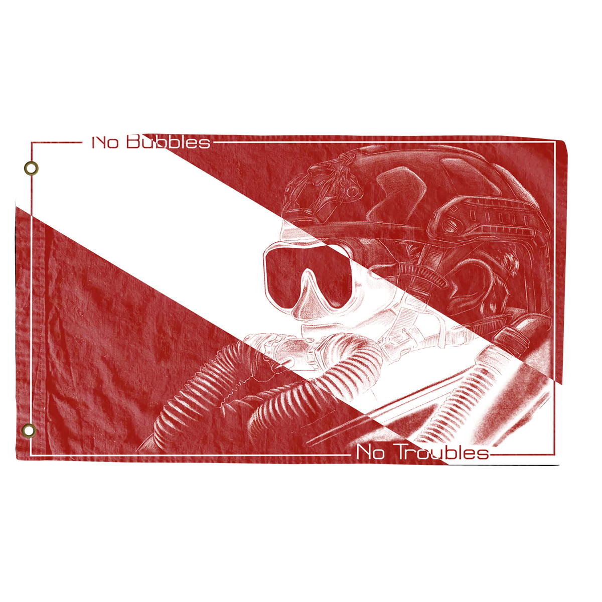 Drager No Bubbles Flag – Mission Essential Gear