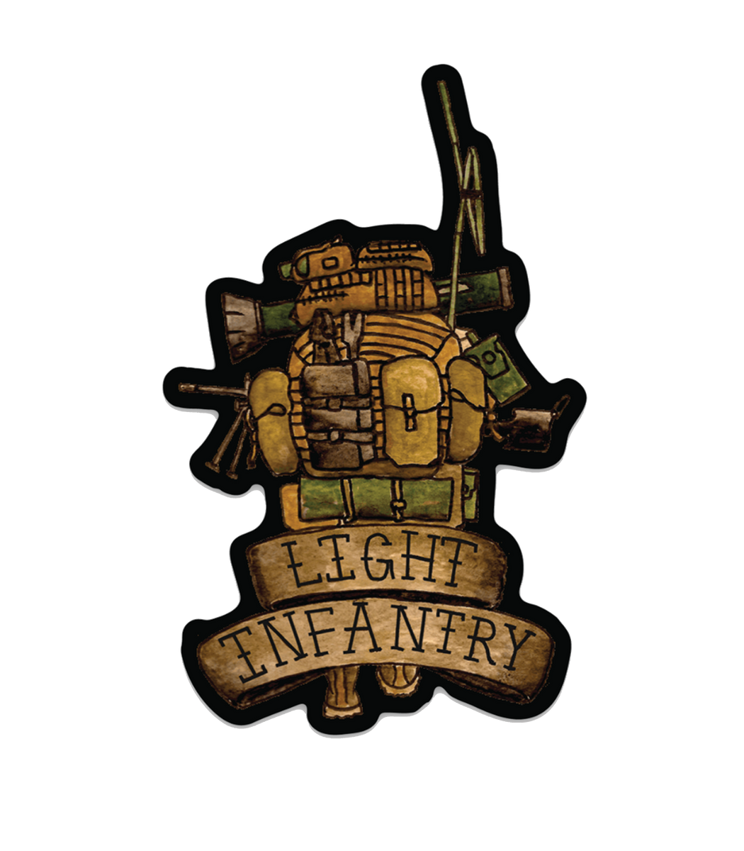Light Infantry Sticker – Mission Essential Gear