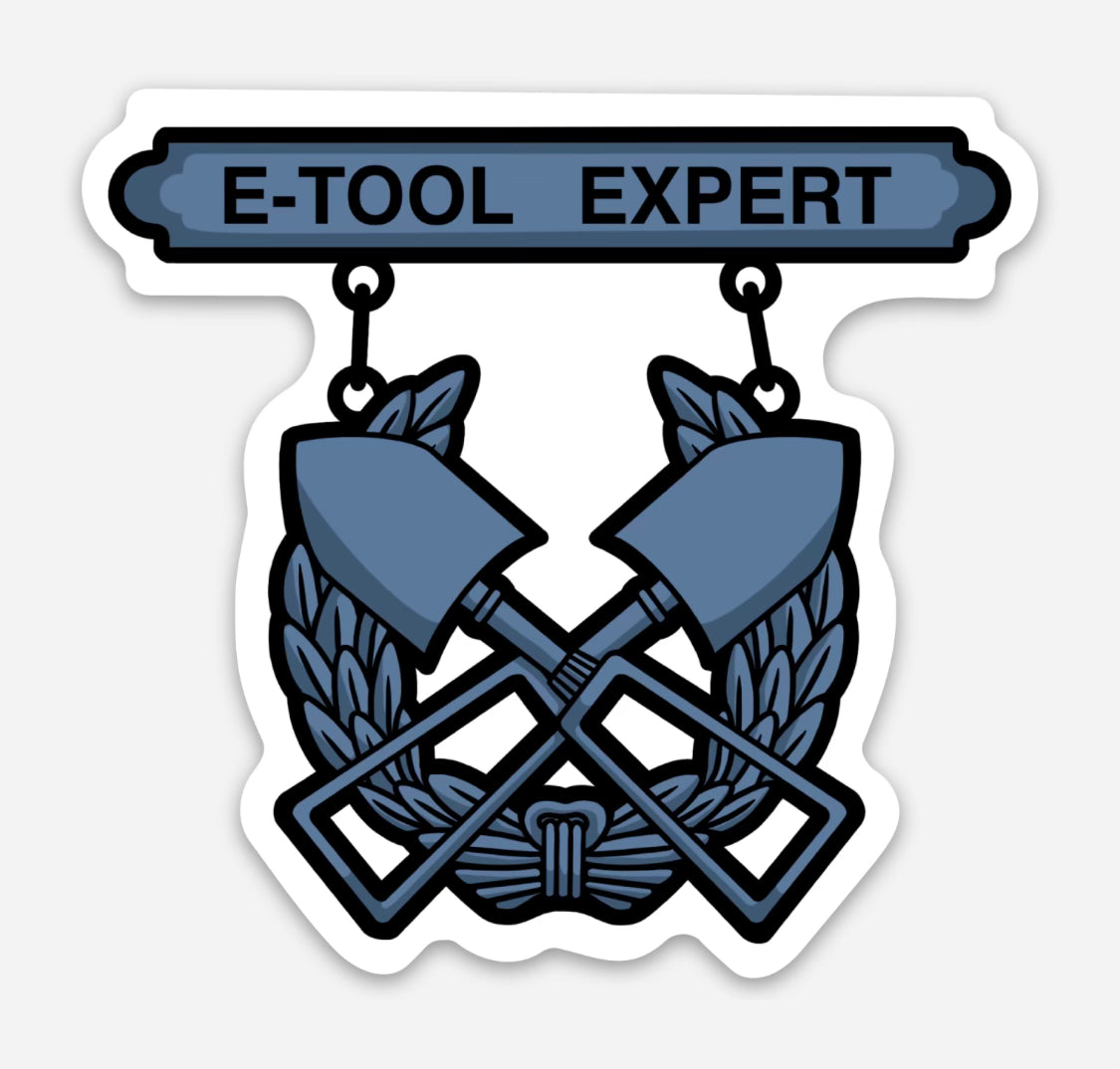 E-Tool Expert - sticker – Mission Essential Gear